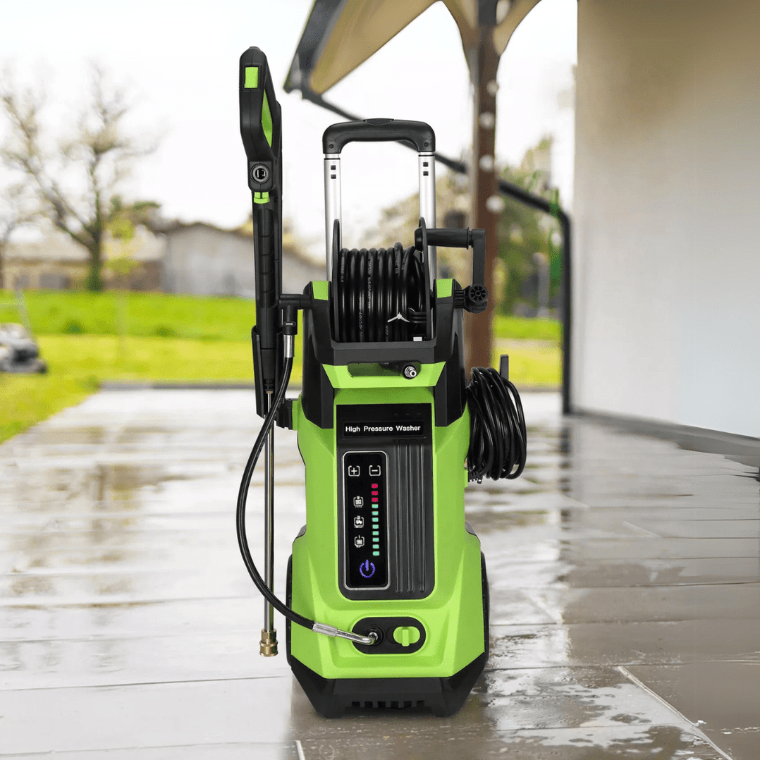 Professional 3800PSI Electric High-Pressure Washer Machine With Spray ...